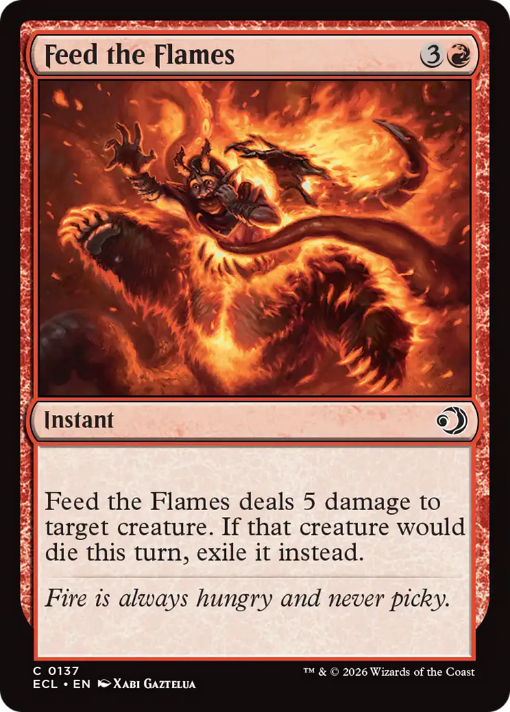 Feed the Flames | Lorwyn Eclipsed | MTG-Standard.com