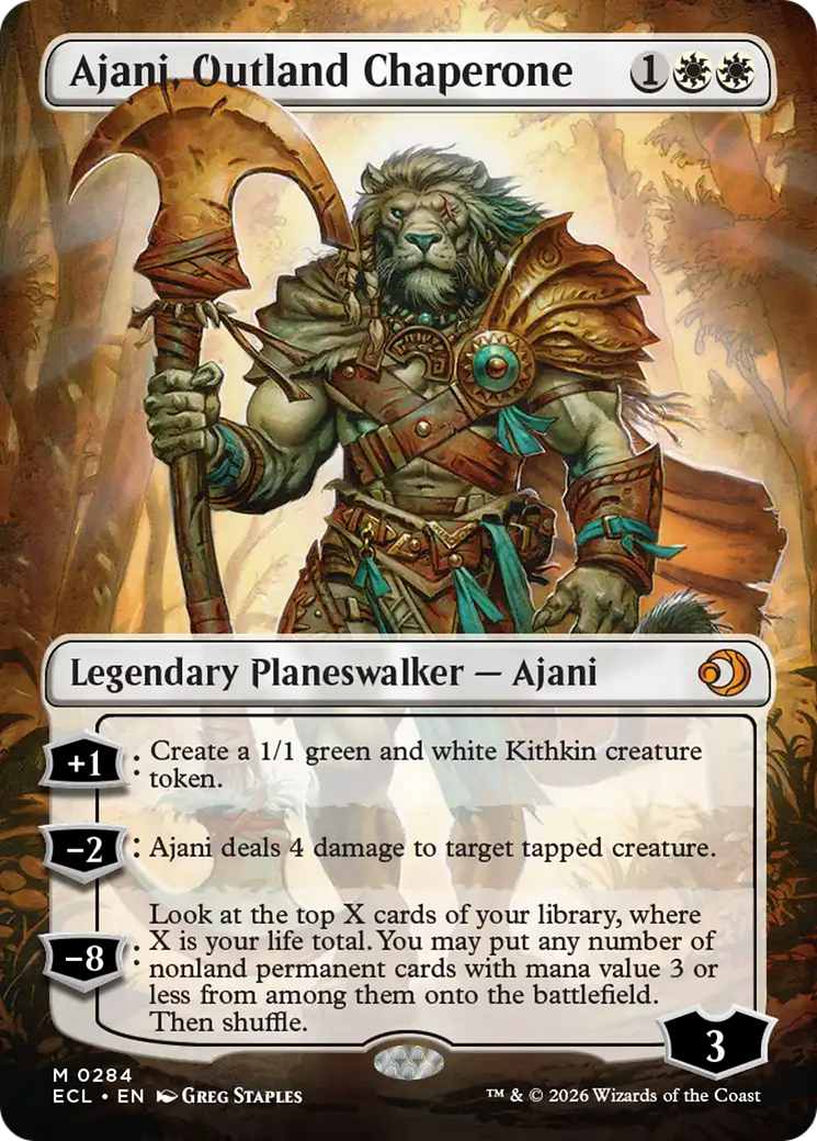 Ajani, Outland Chaperone | Lorwyn Eclipsed | MTG-Standard.com