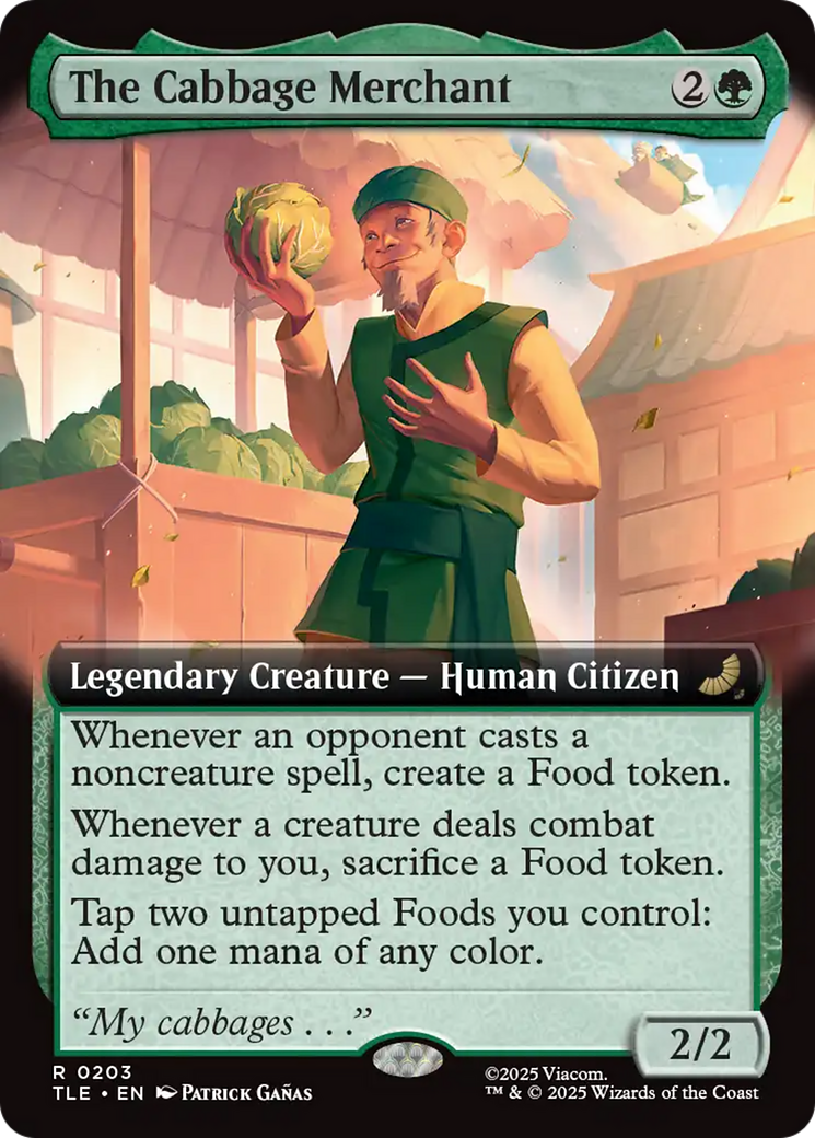 The Cabbage Merchant | Avatar: The Last Airbender Eternal | MTG ...