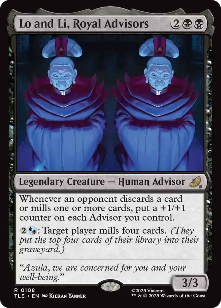 Lo and Li, Royal Advisors | Avatar: The Last Airbender Eternal | MTG ...