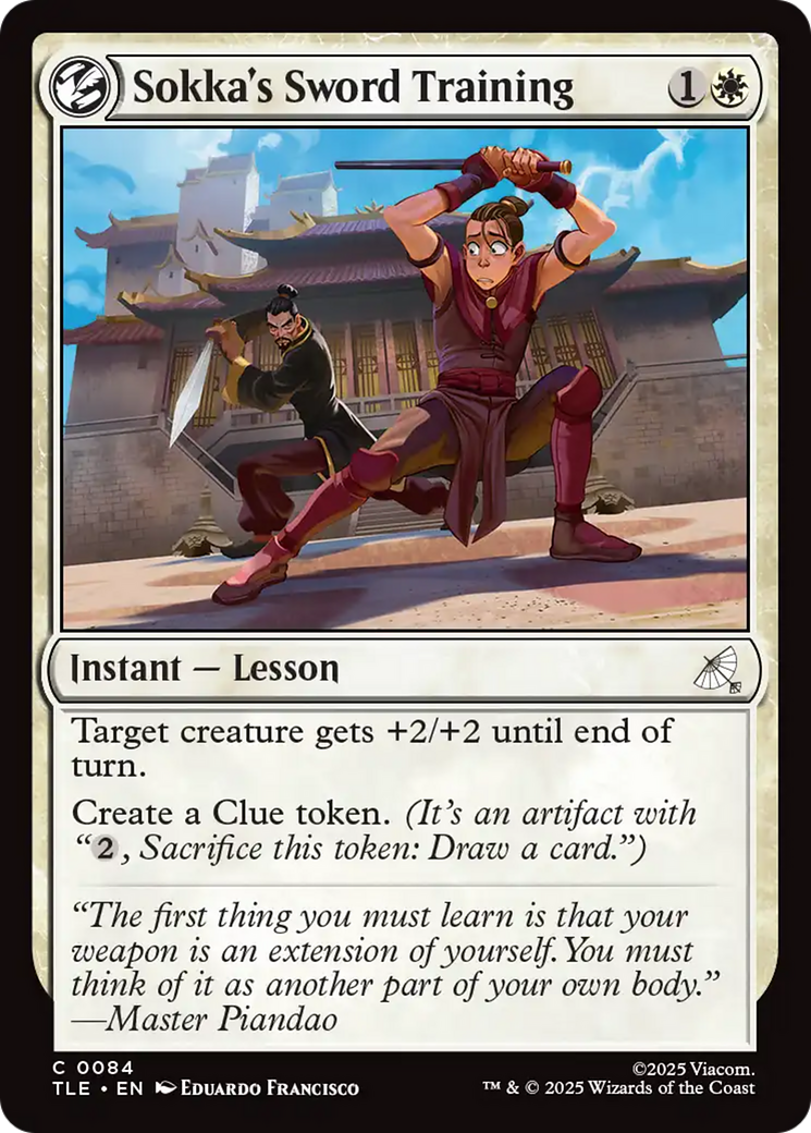 Sokka's Sword Training | Avatar: The Last Airbender Eternal | MTG ...